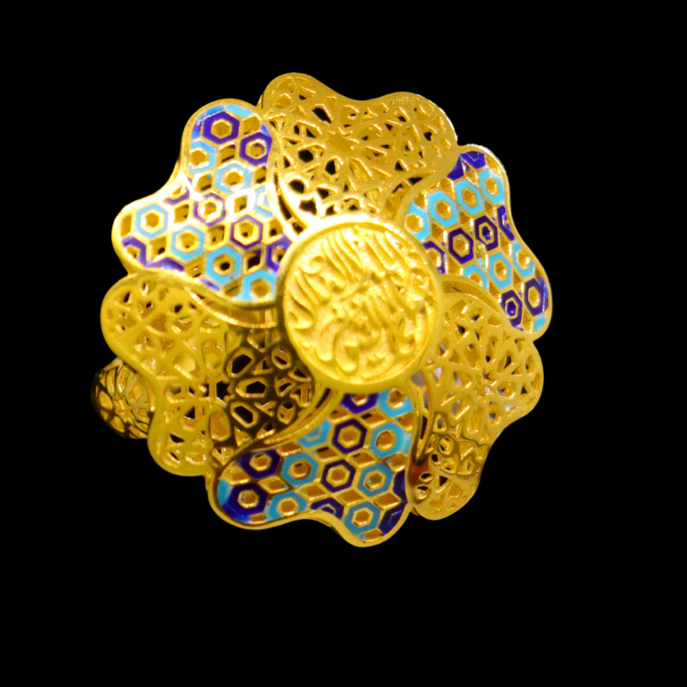 21K Gold Ring | -4 1/2 | SW27157.18