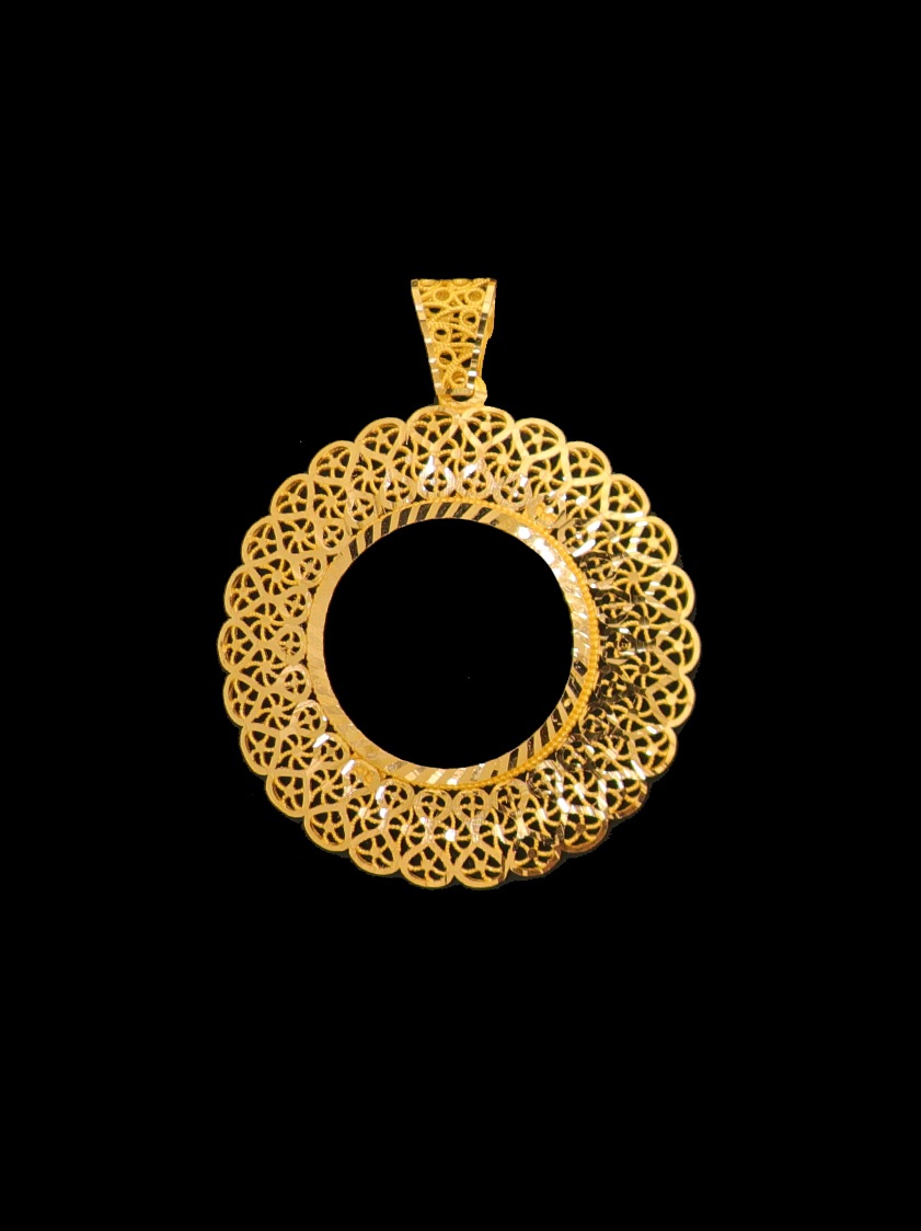 21K Gold Coin Frame | 20060