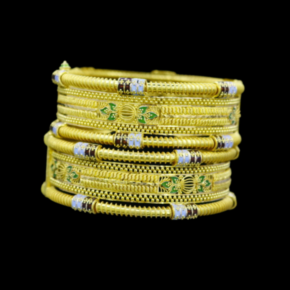 21K Gold Bangle | SW22736