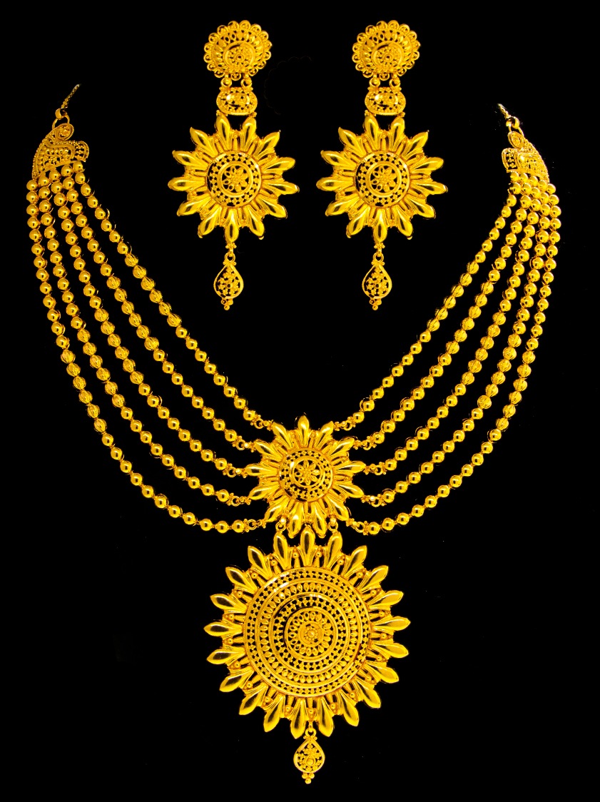22K Gold Necklace Set | 34263