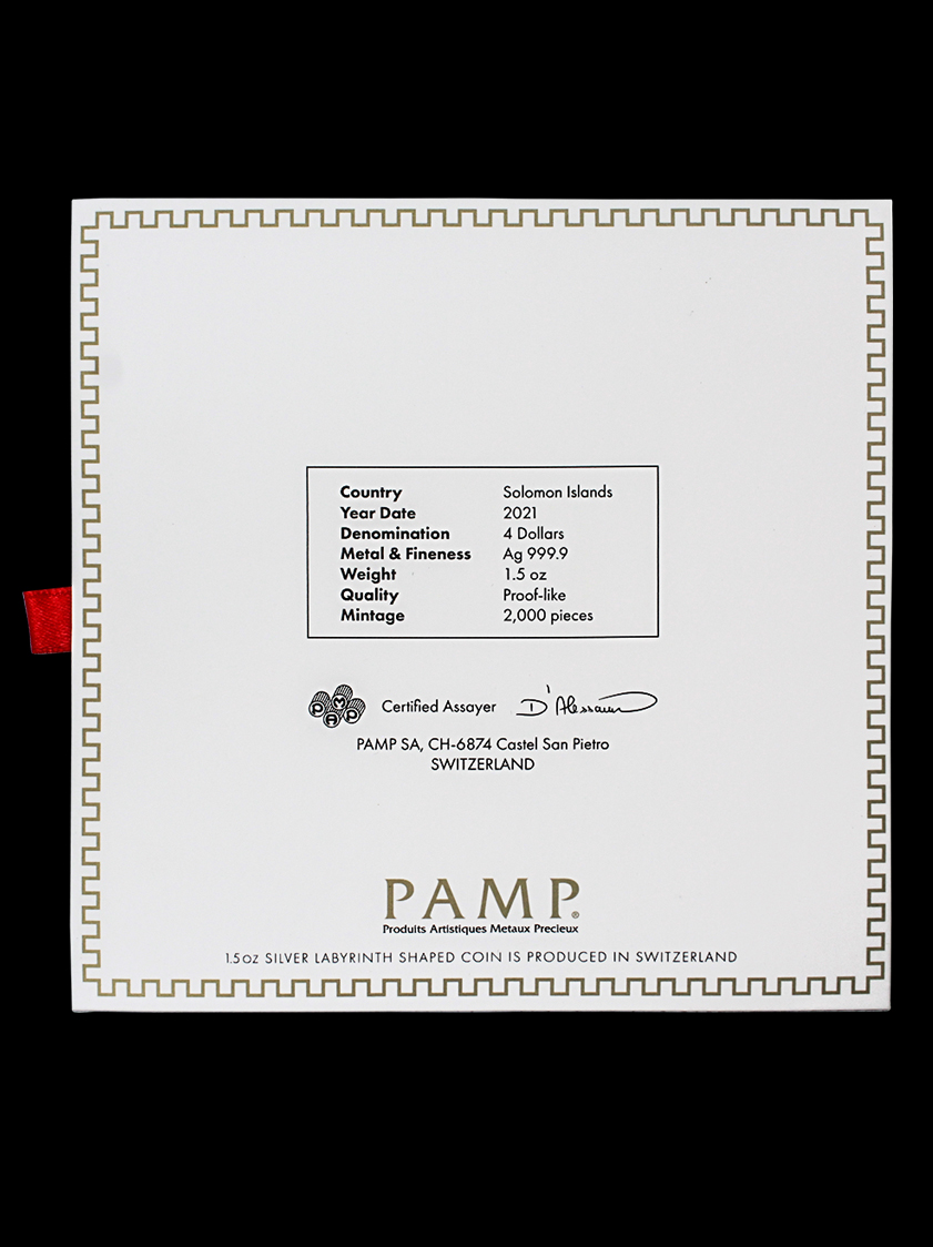 Minotaur The Labyrinth of Crete 1.5oz Pure Silver Coin | SW13463