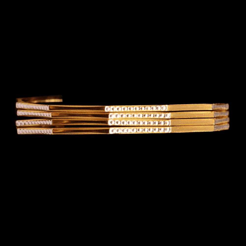21K Gold Bangle Set (XL) | SW17075