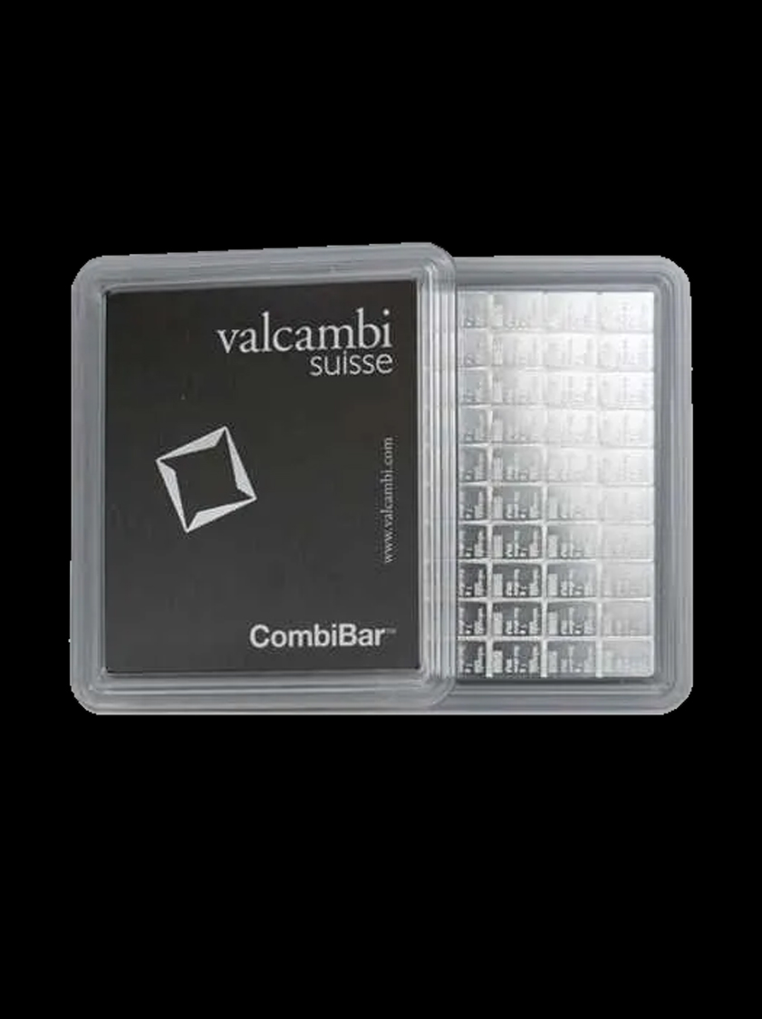 100 x 1 gram Valcambi 999 Silver CombiBar Divisible Silver | SW26732