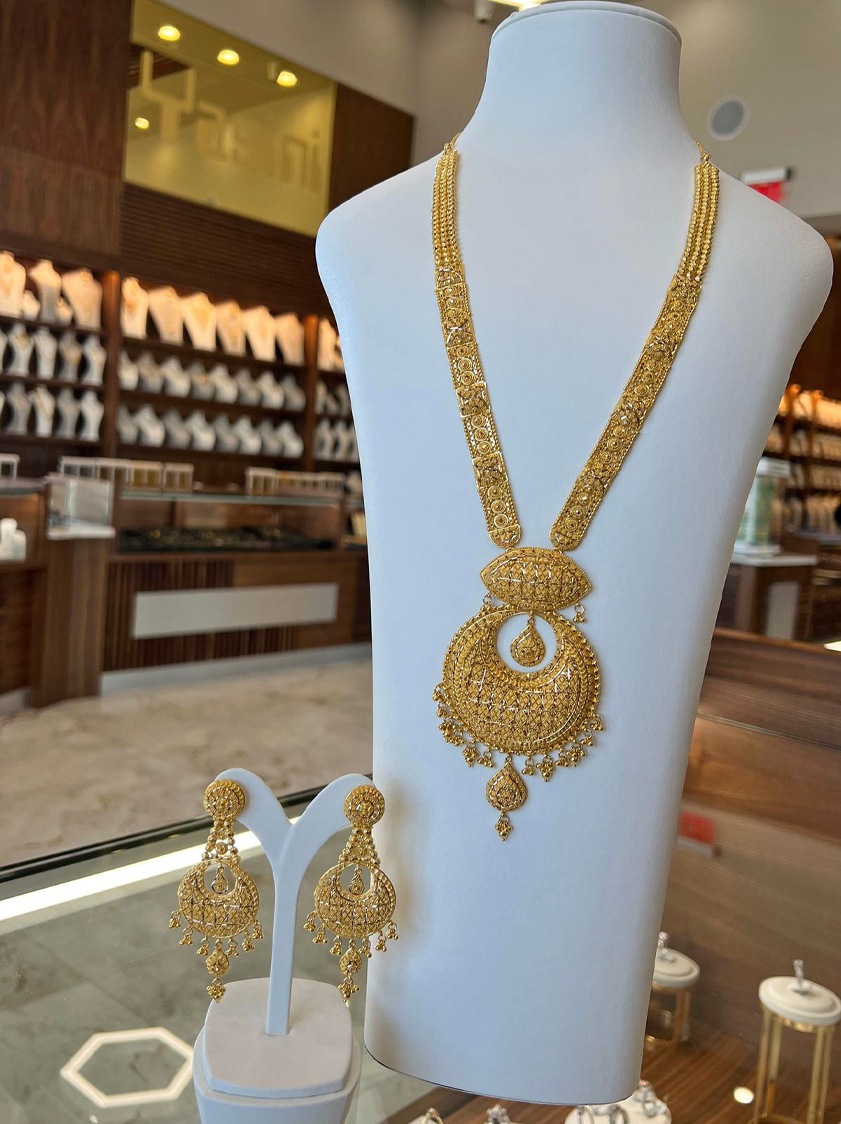 22K Gold Necklace Set | 36244