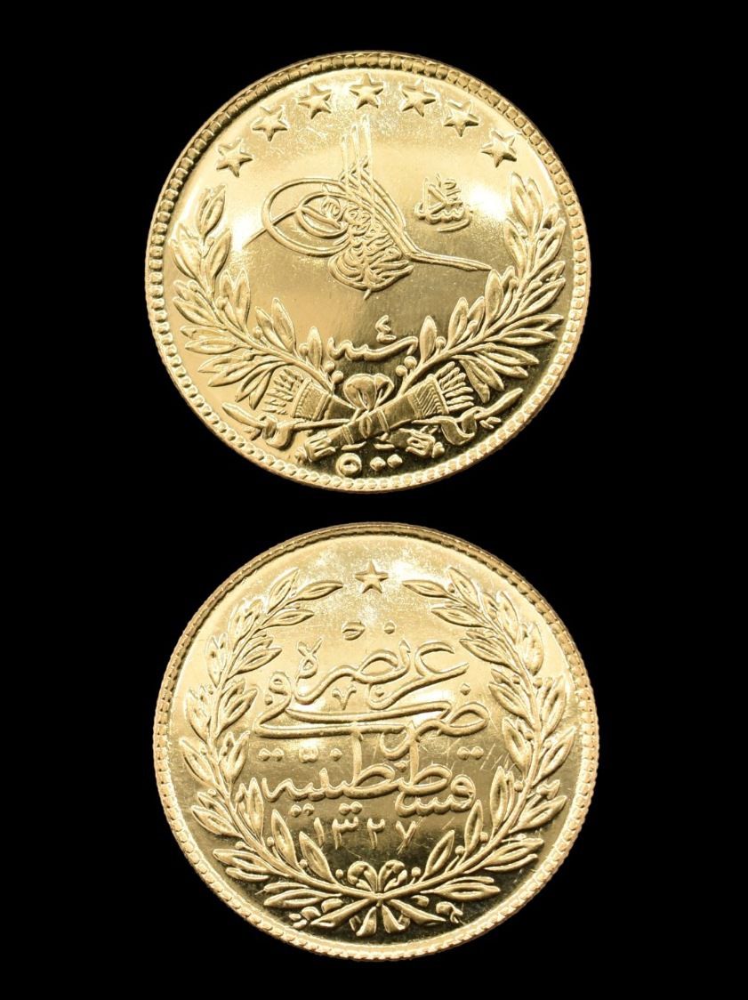 Turkish Gold Mokamas Coin | 14571