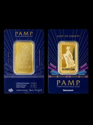 Lady of Liberty PAMP 1oz Gold Bar | SW21250