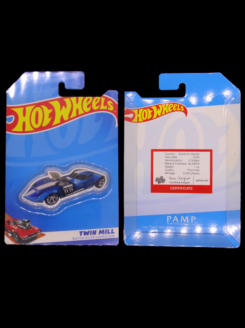 PAMP Suisse Hot Wheels 1oz Silver Ounce | SW13113