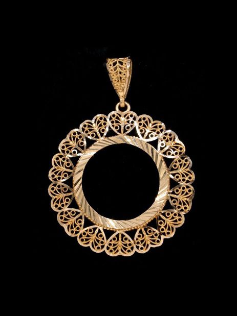 Gold Coin Frames | Yasini Jewelers