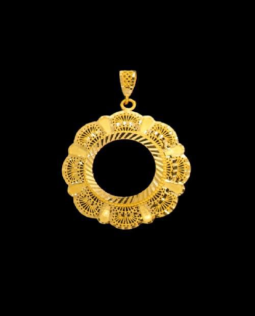 Gold Coin Frames | Yasini Jewelers