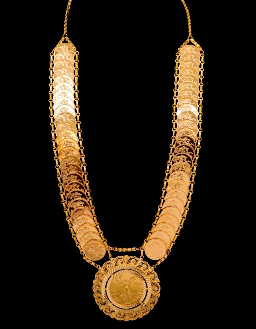 21K Gold Coin Necklace | SW11152