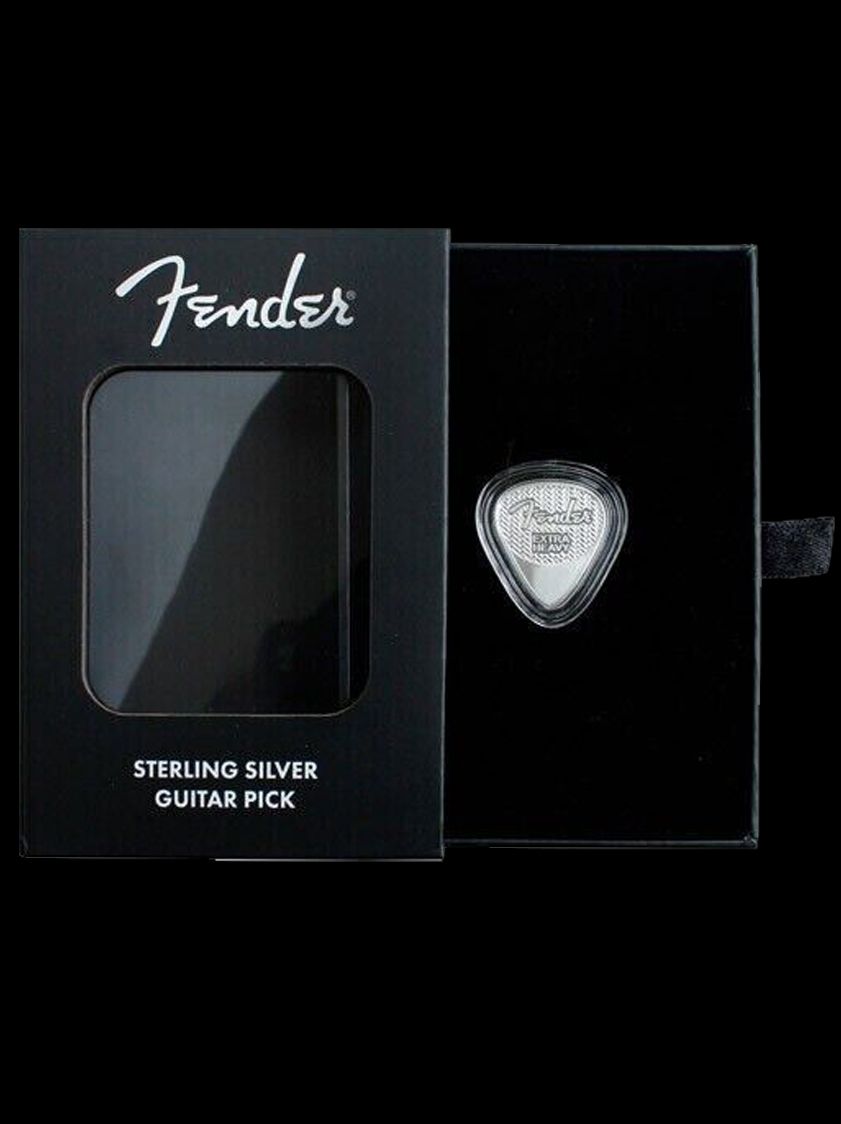 Fender Sterling Silver 5g Playable Guitar Pick | SW13401
