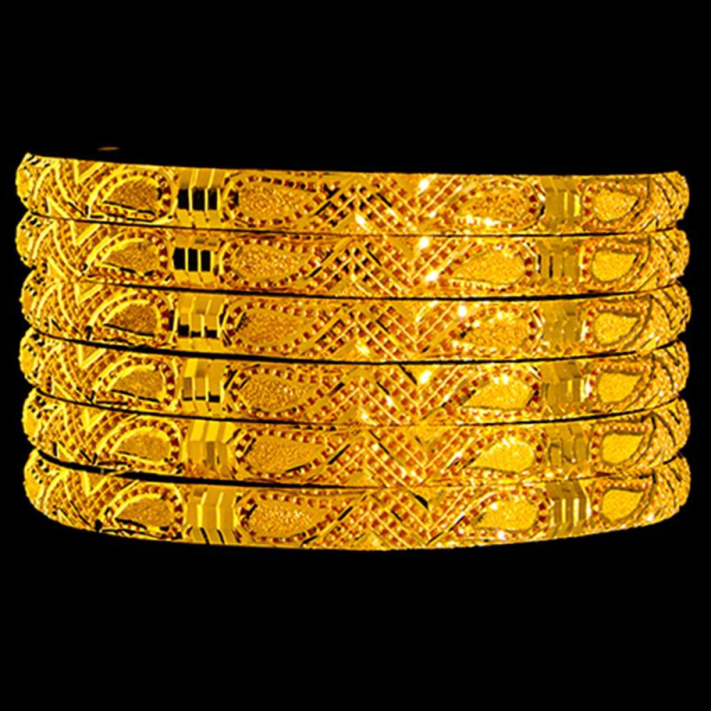 21K Gold Bangle Sets (L) | 39069